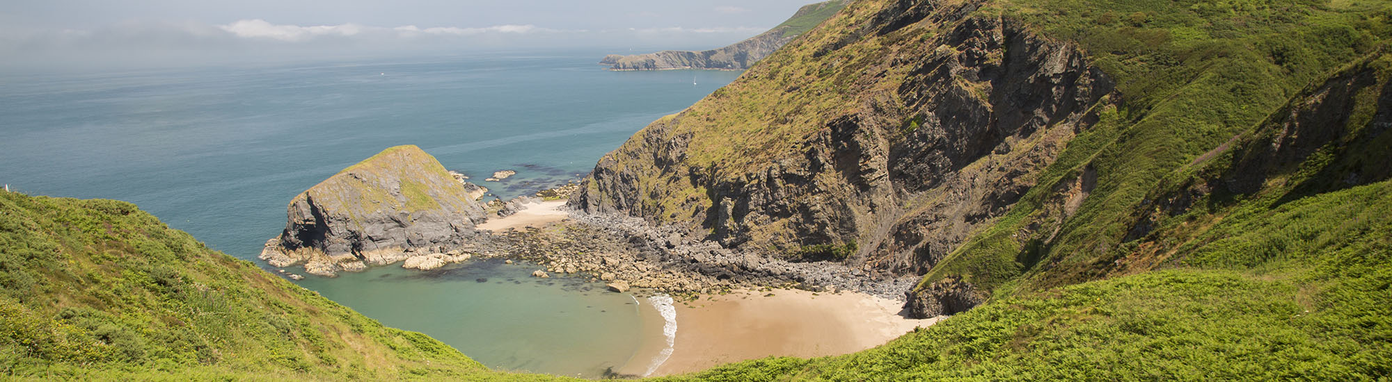 Residential parks in Cardiganshire.